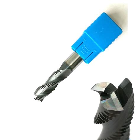 10mmx25mm Hrc45 Roughing End Mills 3 Flutes Milling Cutters Cnc Rough Endmill Tools Carbide