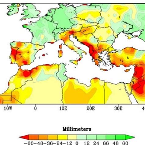Predicted Increase Of Drought Incidence In The Mediterranean Region Download Scientific Diagram