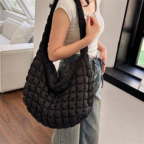 바이하은 구름 퀼팅 패딩백 보부상가방