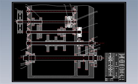 车床主轴箱课程设计 AutoCAD 2004 模型图纸下载 懒石网