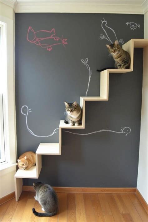 Want Happy Cats Wall Mounted Play Space Projects Crafty Sphere
