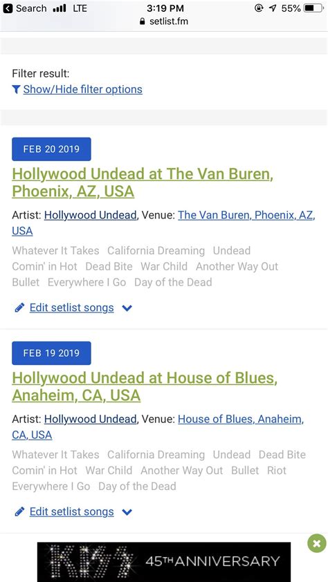 Whats With The Different Setlist Anyone Wanna Help Explain R