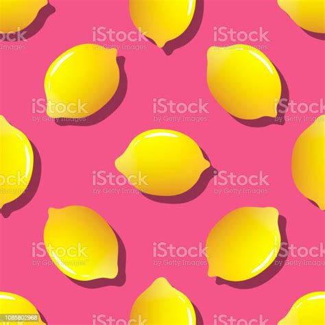 레몬의 평면 아이콘 벡터 완벽 한 패턴입니다 노란 감귤 류 과일 3차원 형태에 대한 스톡 벡터 아트 및 기타 이미지 3차원 형태 감귤류 과일 건강한 식생활 Istock