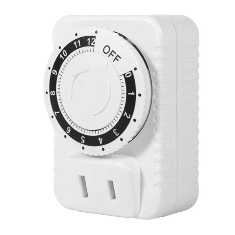 Hour Electrical Mechanical Time Wall Plug Switch Digital Countdown Program Timer Power Switch