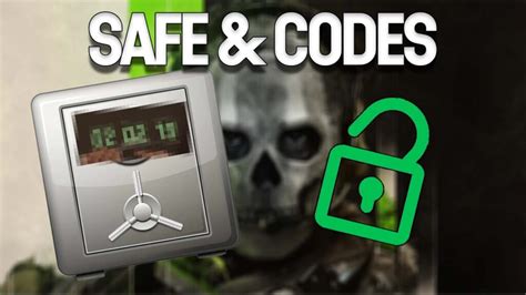 Modern Warfare 2 All Safe Codes And How To Open The Safes
