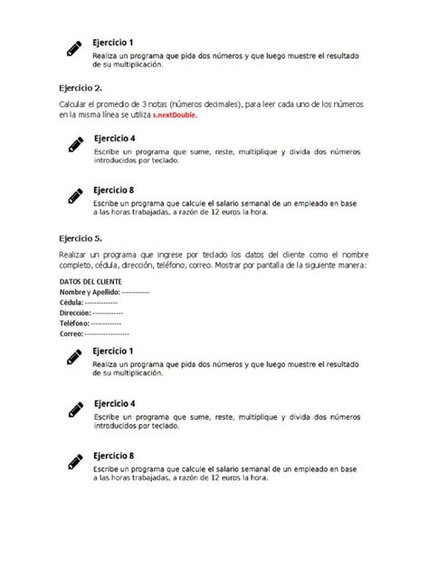 Ejercicios Netbeans Pdf