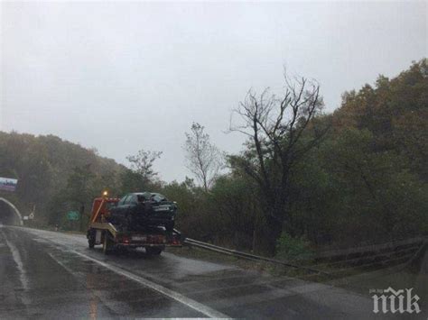 Кошмар на магистрала „Тракия Пет катастрофи за час Информационна агенция ПИК