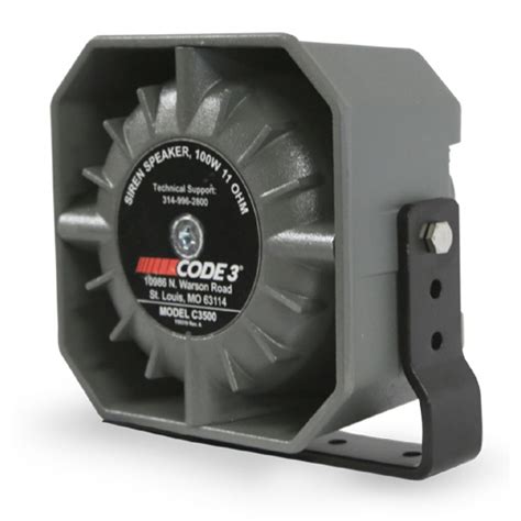 Code 3 C3500 Speaker
