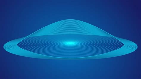 Premium Vector 3d Rendering Blue Creative Modern Curved Display Exhibition Space Background