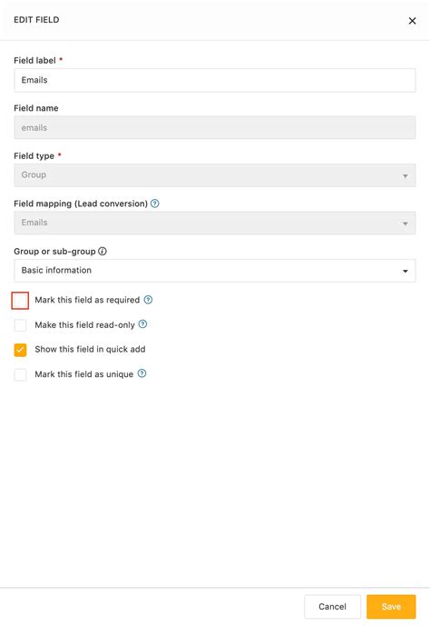 How To Make A Field Mandatory Freshsales Classic