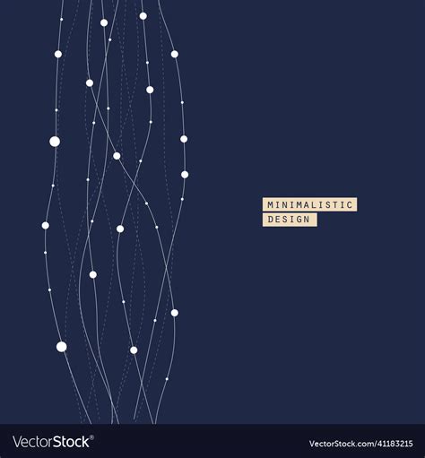 Abstract Simple Pattern Made With Circles Vector Image