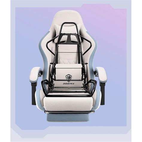 Dowinx Scaun De Gaming Ergonomic Suport Lombar Cu Masaj Piele