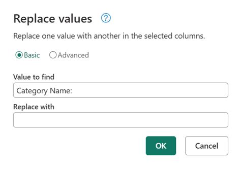 Replace Values And Errors Power Query Microsoft Learn