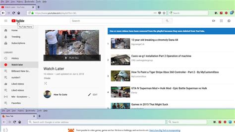 Youtube Watch Later Favorites Playlist Gone Missing Fixed How To Youtube
