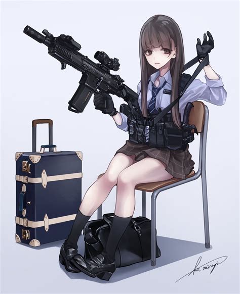 Koh Minagi Kou Gun Heels Seifuku 537673 Yandere
