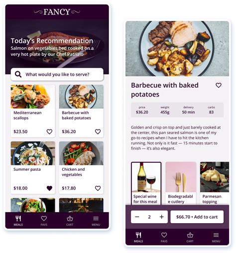 Fancy App Ux Ui Design Webby Art