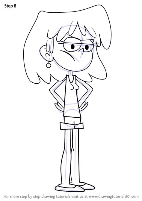 How To Draw Lori Loud From The Loud House The Loud House Step By Step DrawingTutorials101 Com