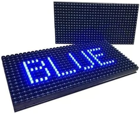 P10 Semi Outdoor Dot Matrix Display 3216 512 LED 5mm Blue Circuit Electronics