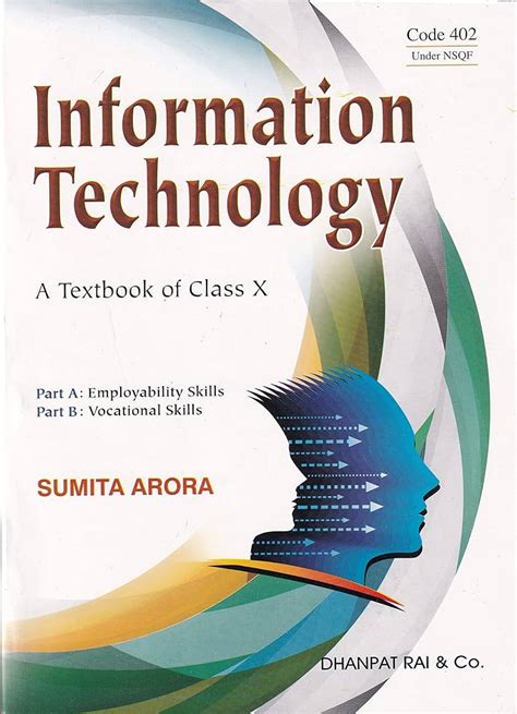 Information Technology Code 402 Textbook Class 9 Part A Part B New