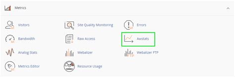 Understanding AWStats In CPanel SmartHost Knowledgebase