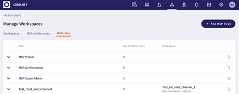 Managing MSP Roles And Permissions