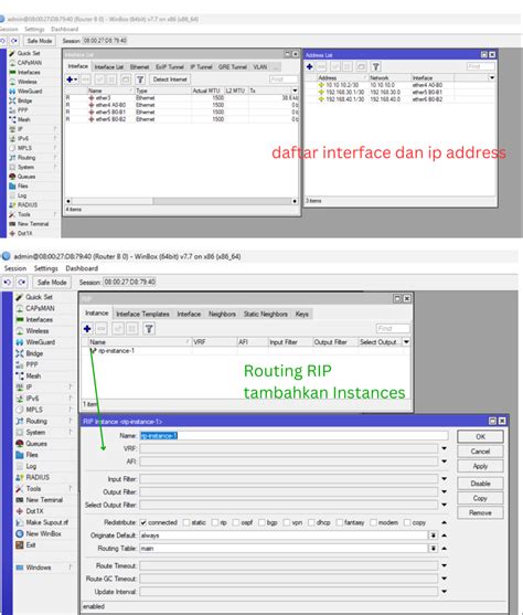 Mengkombinasikan Routing RIP OSPF Dan BGP Pada Router Mikrotik Karya Zul