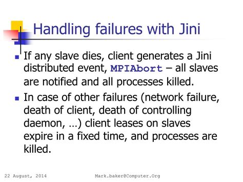 Ppt Thoughts On A Java Reference Implementation For Mpj Powerpoint