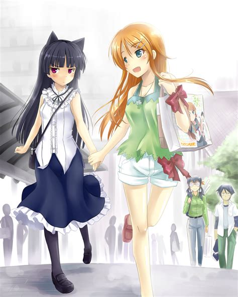 Gokou Ruri Kousaka Kirino Kousaka Kyousuke And Makishima Saori Ore