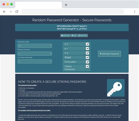 Selling Most Secure Password Generator