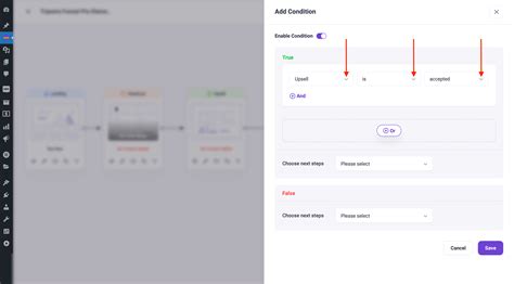 How To Configure Conditional Actions In Funnel Wpfunnels