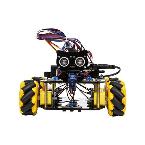 Esp32 Iot Wifi Mecanum Wheel Programmable Robot Car Kit