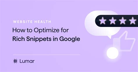 How To Get Rich Snippets Rich Results In Google Lumar