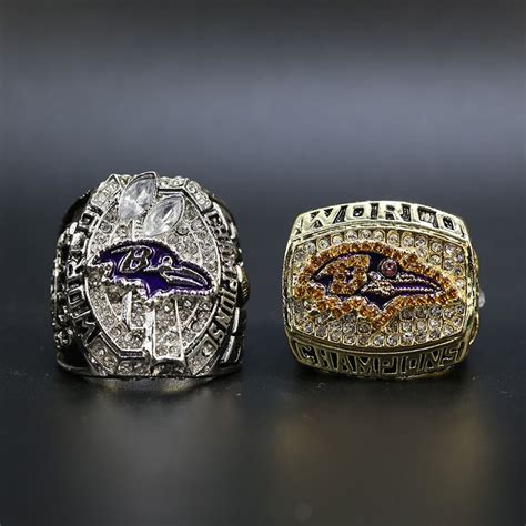 Ravens Super Bowl Championship Rings Set Trophy Precious Styles