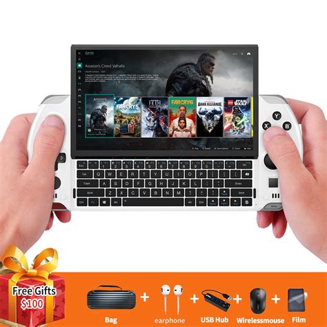 새로운 도착 Gpd Win4 Amd 6800u 6 인치 핸드 헬드 게임 패드 태블릿 Win10 시스템 포켓 미니 Pc 노트북