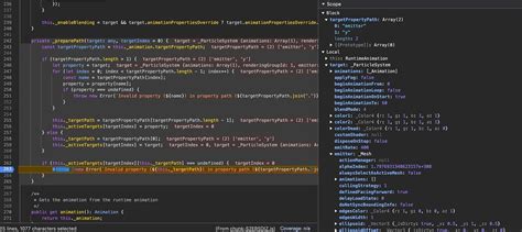 Particlesystemset Uncaught Error Invalid Property Y In Property Path Emittery When Using