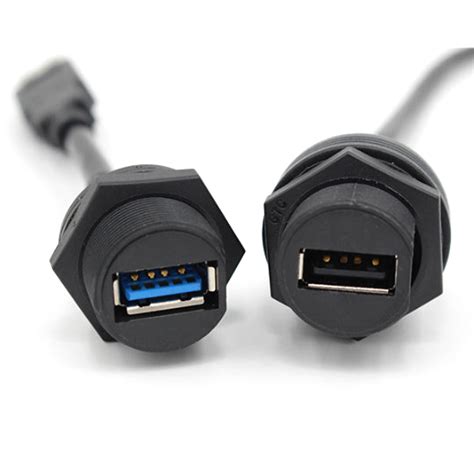 USB A Series IP67 Input Output Connectors Live Electronics