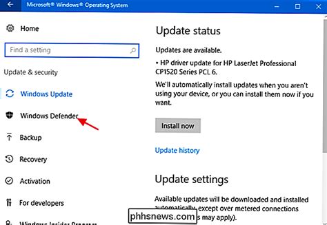 Verbeterde Meldingen Uitschakelen Voor Windows Defender