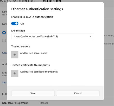 在 Windows 中配置 Eap 配置文件和设置 Microsoft Learn