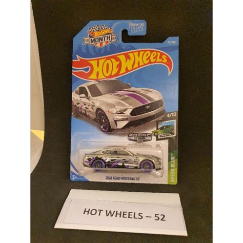 Hot Wheels Zamac 2018 Ford Mustang Gt Walmart Exclusive Shopee Malaysia