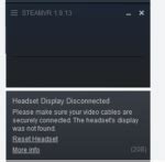 How To Fix SteamVR Headset Display Disconnected Error 208 NetworkBuildz