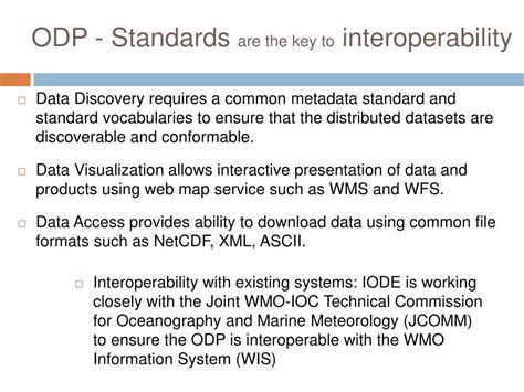 Ppt Iode Ocean Data Portal Odp Powerpoint Presentation Free