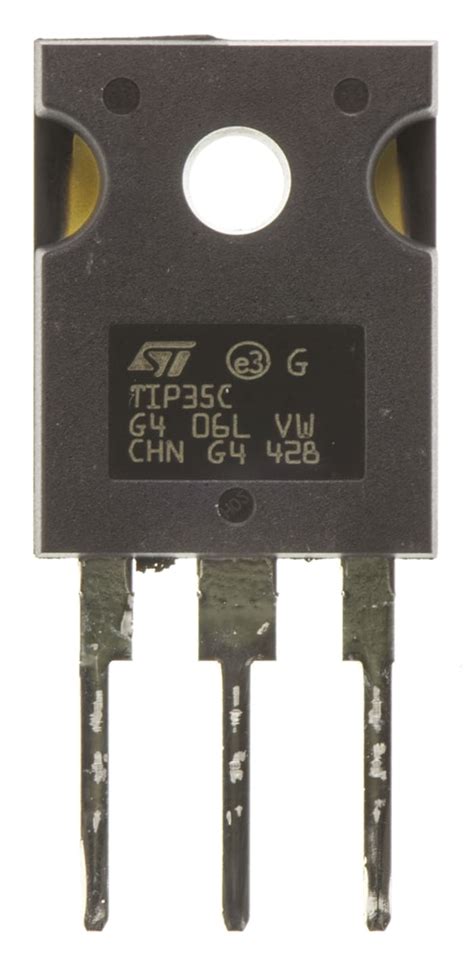 Tip35c Npn Power Amplifier Transistor 100v 25a 125w To 247 47 Off