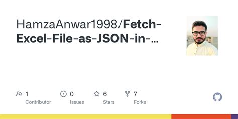 Github Hamzaanwar1998fetch Excel File As Json In React
