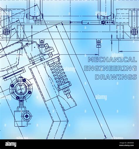 Computer Aided Design Systems Blue Scheme Industry Corporate Identity Stock Vector Image