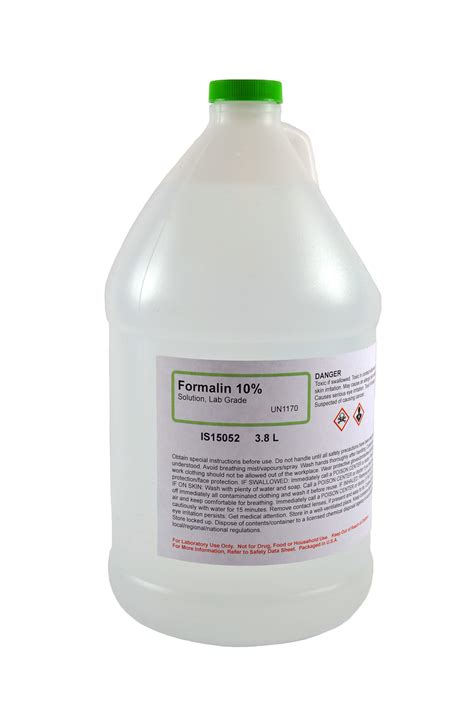Formalin 10 Lab Grade 3 8l Nebraska Scientific