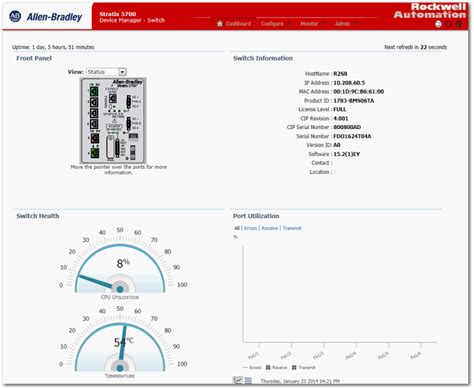 Allen Bradley Stratix 5700 Switch Configuration Quick Start Guide Manualslib