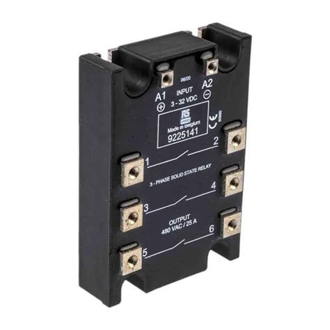 Buy Rs Pro Solid State Relay Panel Mount 25 A Rms Max Load 480 V Ac Max