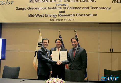 Dgist Dgist Mwerc 업무 협약식🤝 Dgist가 기술 기반 스타트업들의 글로벌