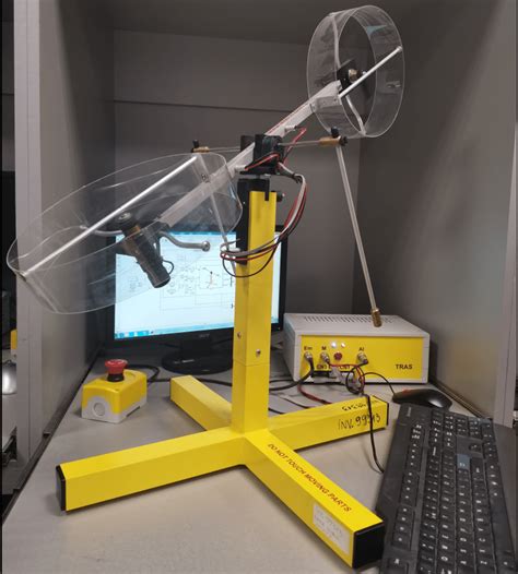 Twin Rotor Aerodynamic System Used For Practical Experiments
