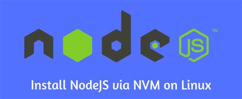 Управление версиями Nodejs и Npm с помощью Nvm